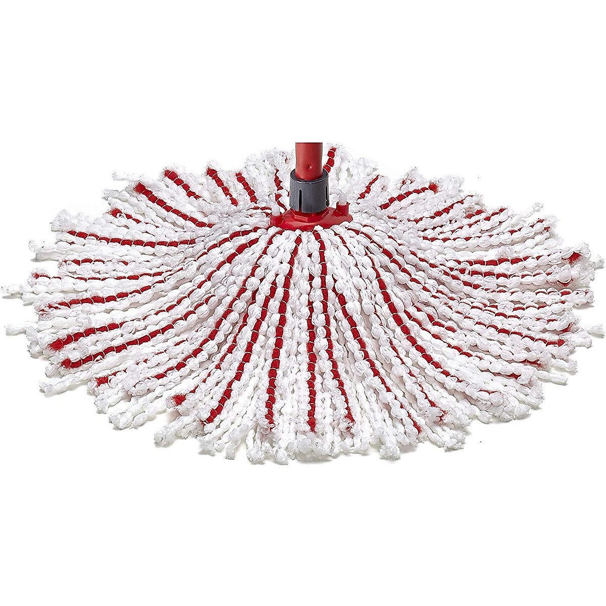 Vileda SuperMocio Box with Bow 3Action XL and Two Microfibre Bows and Power, Plastic/Microfiber, Red