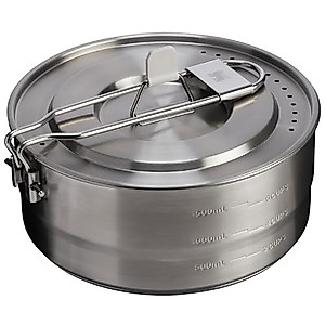 Stanley Wildfare Pro 5-Piece Saucepan Cookset | 2 qt Saucepan with Fold & Lock Handle | Camping Essentials for Your Camp Kitchen