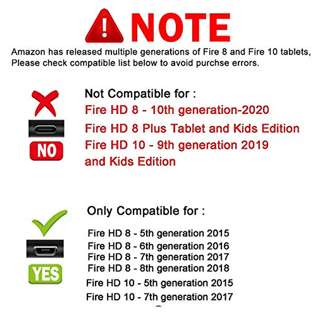6FT Micro USB Cable Compatible with Fire 6 7 HD 8 10 Older Tablet,Samsung Galaxy Tab A,E,S2,3,4,S 7.0" 8.0" 9.6" 9.7" 10.1",SM-T280/350. USB Charger Charging Cord for Kindle Paperwhite,Oasis,E-Reader