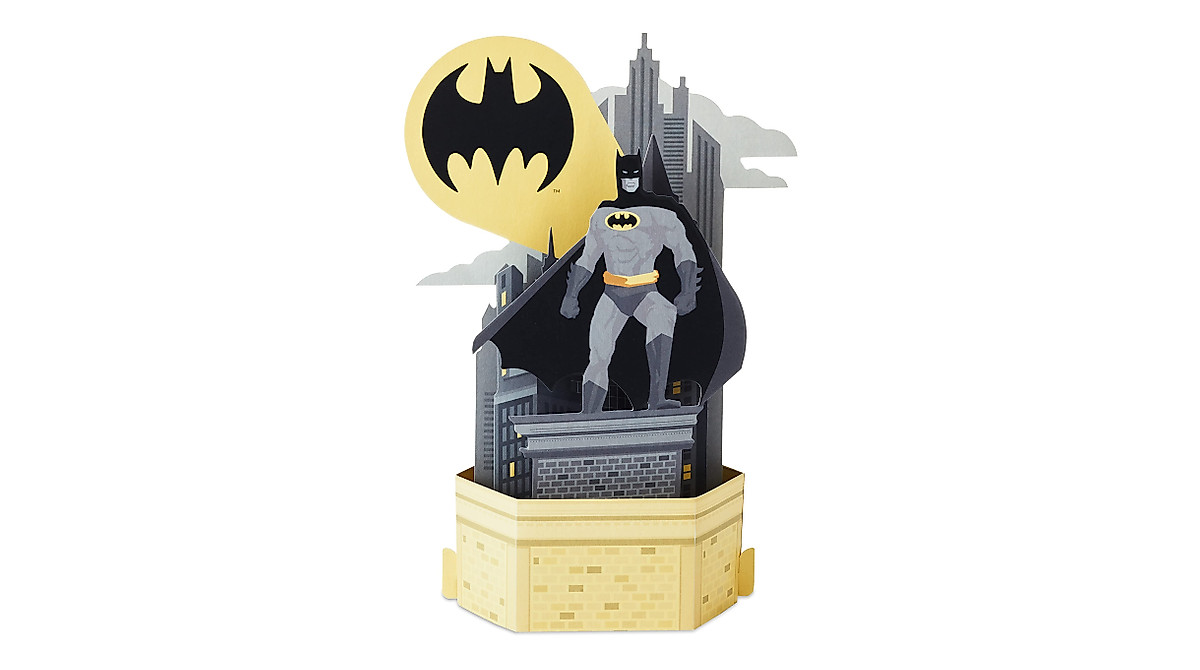 Hallmark Batman Pop Up Card - Heroic Birthday Surprise