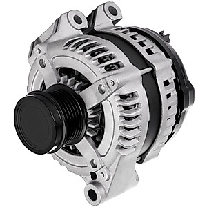 SCITOO Alternator Fits for Chrysler 200 11-14, Town & Country 11-16 & for Dodge Avenger 11-14, Grand Caravan 11-20, Journey 11-19 & for Ram C/V & for VW for Routan, V6 3.6L 12V 160A CW 6 Groove 11570