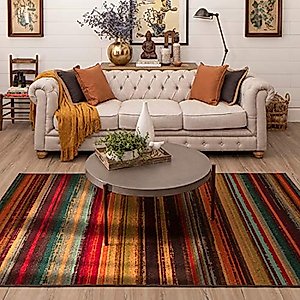 Mohawk Home Avenue Stripe Area Rug, 5'x8', Multi