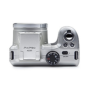 Kodak PIXPRO Astro Zoom AZ251-SL 16MP Digital Camera with 25X Optical Zoom and 3" LCD Screen (Silver)