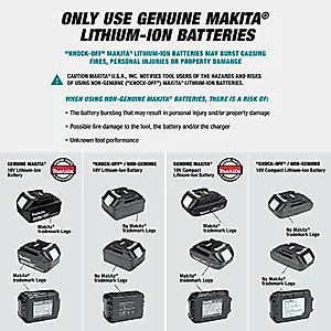 Makita XTR01T8J 18V LXT® Lithium-Ion Brushless Cordless Compact Router Starter Kit (5.0Ah)