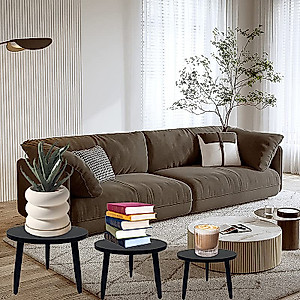 HAINARverS Indoor 3-Pack Black Corner Plant Stand Outdoor for Flower Pot Stand Multiple House Garden Patio Office Living Room Balcony Outside 9.6/10.8/12inch (Black)