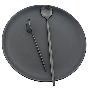 JANKNG 6-Pieces 7.87-inch Iced Tea Spoons With Long Handles, 18/0 Stainless Steel Ice Cream Coffee Dessert Spoon or Stirring Spoon Multipurpose Tea Spoon Set For Sundae, Cocktails