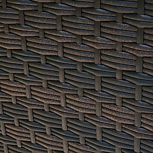 Signature Design by Ashley Windglow Outdoor Loveseat with Cushion Love Seats, 58" W x 31" D x 37" H, Blue & Dark Brown