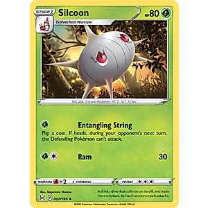 Silcoon - 007/196 - Lost Origin - NM/M