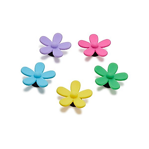 Crocs Unisex-Adult Jibbitz Shoe Spirit Girls Multi Pack, Charms for Teens, Flower Power, 5 Pack
