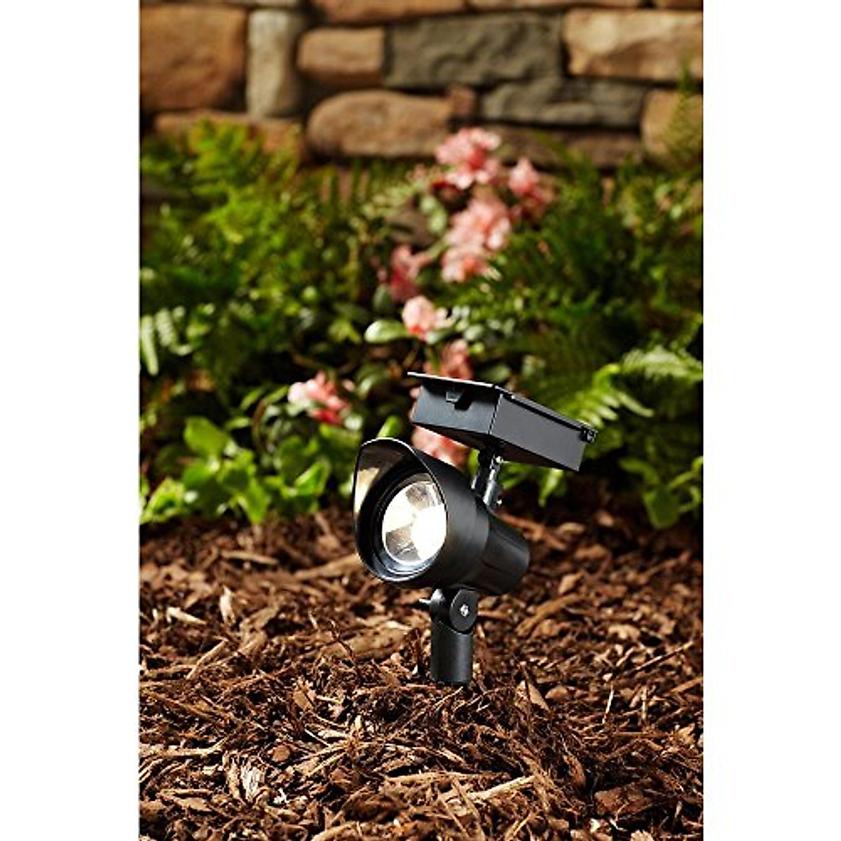 Hampton Bay NXT-SL-12 Solar Black Spot Light