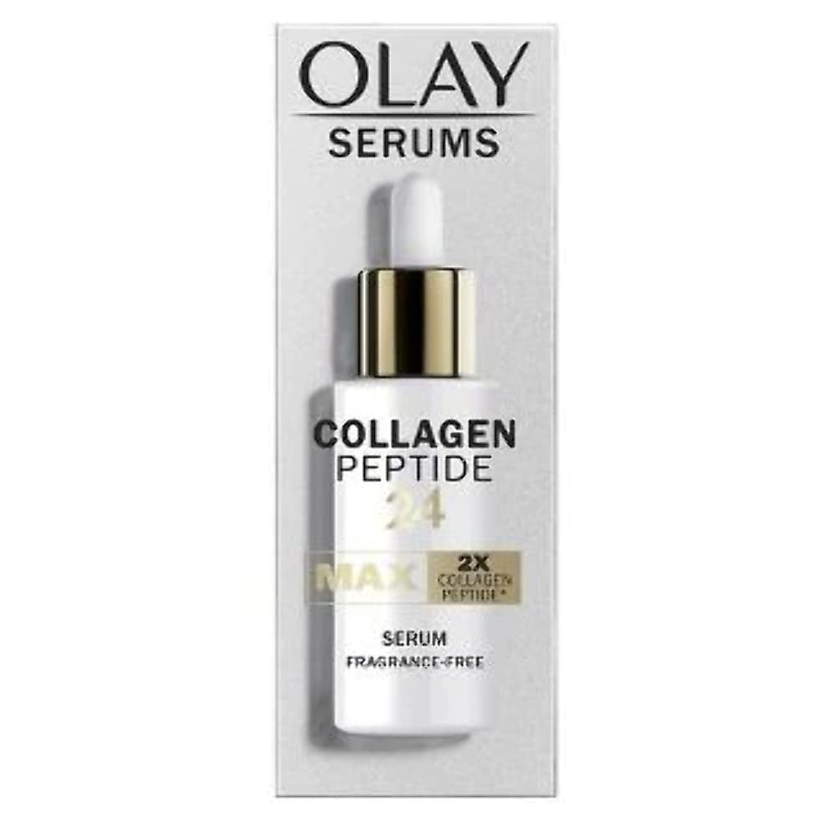 Olay Collagen Peptide Serum MAX, Visibly Firming, Fragrance Free, 1.3 oz