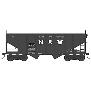 Bowser HO Scale 55-Ton Fishbelly Hopper Norfolk & Western/NW/Block N&W #57211