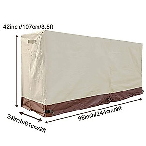 8ft Log Rack Cover, Waterproof Oxford Cloth Windproof Dustproof Portable Foldable Firewood Rack Protector for Indoor Outdoor Garden Patio Black