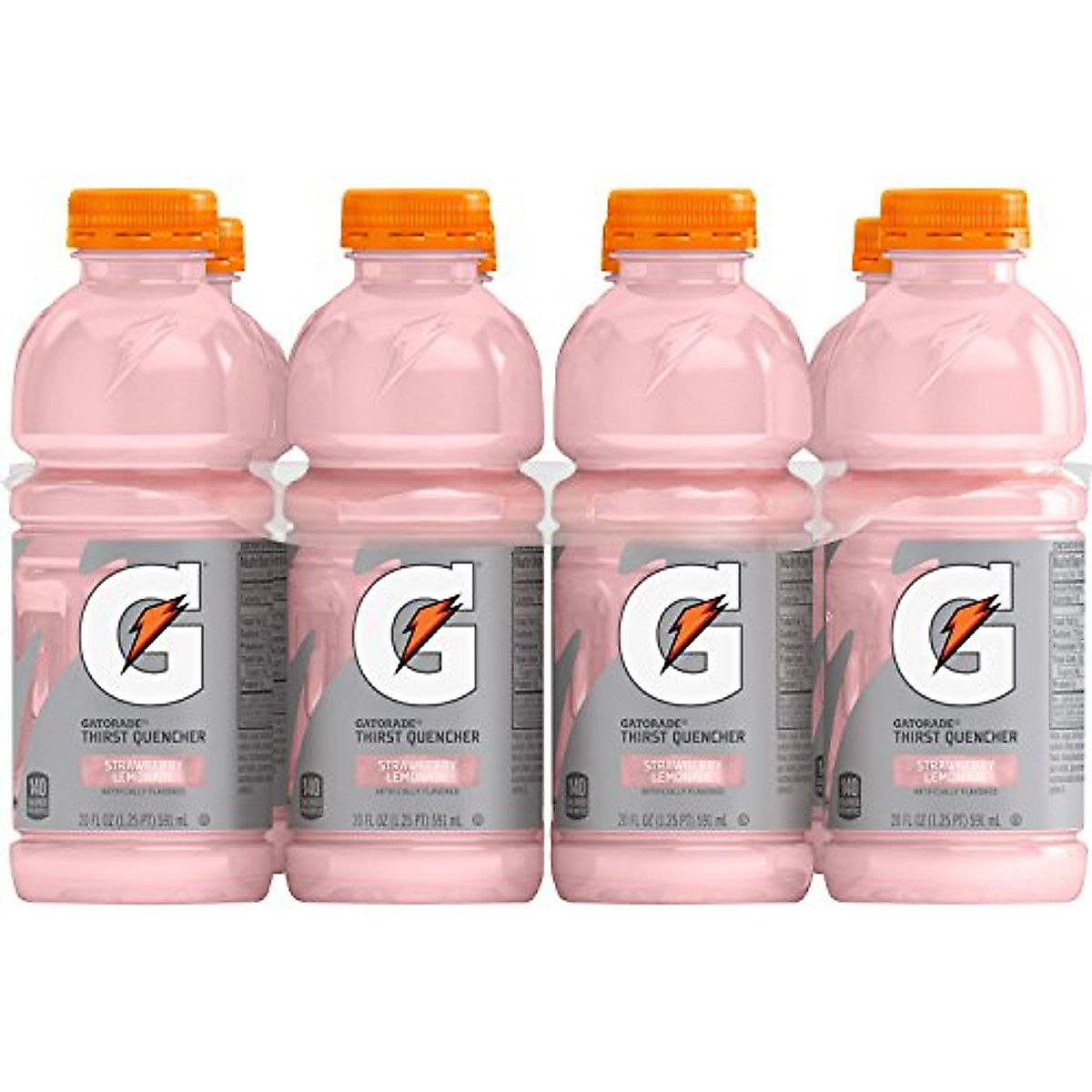 Gatorade Series 02 Perform Strawberry Lemonade, 20 oz 8 pack