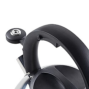 Farberware Teakettles Stainless Steel Egg-Shaped Whistling Tea Kettle, 2.3 Quart, Silver