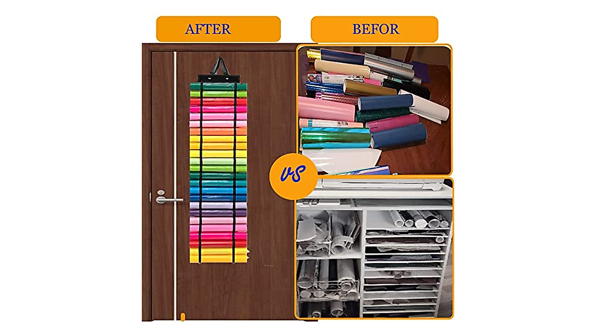 Amremsu Vinyl Roll Storage: Organize Your Craft Room