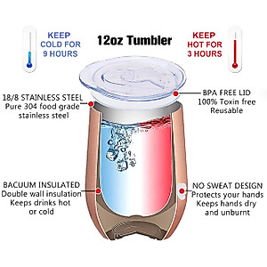 GEANHIL Godmother Proposal Gifts-Will You Be My Godmother-New Godmother Announcement Tumbler Gift-Godmother to Be Gift-Gift for Best Friends Sister Bestie BFF-12oz Rose Golden Tumbler Coffee Cup Mug