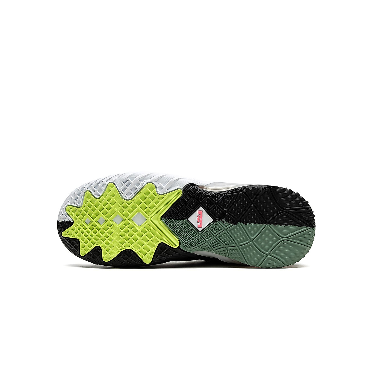 Nike Boy's Lebron XVIII Low (GS) (Big Kid) Light Smoke Grey/Sunset Pulse/Black/White 7 Big Kid M