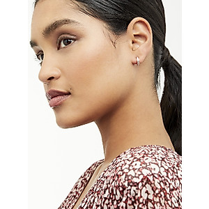 Ted Baker Seenita Nano Hoop Huggie Earrings - Rose Gold, Gold or Silver Tone Options