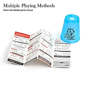 SEISSO Quick Stack Cups 24 PC for Speed Sports Training Game for School Family Party Challenge Competition, Kids Gifts Starter Set of Stacking Cup, Blue & Purple