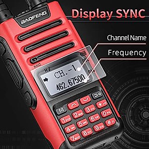 BAOFENG GM-15 Pro GMRS Radio Long Range Walkie Talkies Rechargeable NOAA Weather Alerts & Scan Two Way Radio,GMRS Repeater Capable with Extra Battery Programming Cable Speaker Mic etc Full Kits