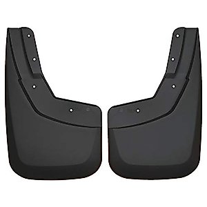 Husky Liners Mud Guards | Front Mud Guards - Black | 56741 | Fits 2006-2009 Chevrolet Trailblazer LT 2 Pcs