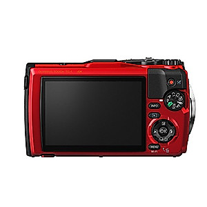 OLYMPUS TG-5 Red 12 million pixel CMOS F2.0 15m waterproof 100kgf load-bearing GPS + electronic compass and built-in Wi-Fi TG-5 RED(Japan Import-No Warranty)
