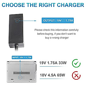 Fancy Buying 33W 19V 1.75A AC Laptop Adapter Charger for ASUS Vivobook S200 S200E Q200 Q200E Q302LA Q302UA X102 X200 X201 X200CA X202E X540SA F102 F201 F202 E402SA E403SA