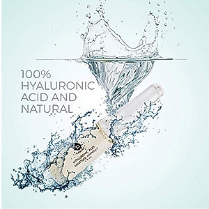 100% Hyaluronic Acid And Natural Moisturizing Serum Ampoule Set,Anti Aging Anti Wrinkle, 7 Day Treatment For All Skin Types