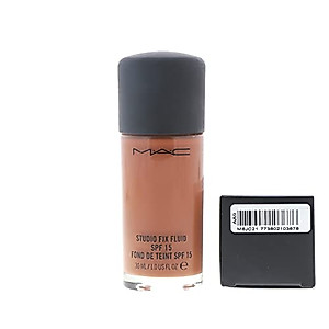 MAC Studio Fix Fluid Natural Matte Foundation SPF 15, 1 oz (Nw47)