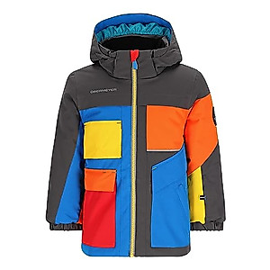 Obermeyer Boy's Nebula Jacket (Toddler/Little Kids/Big Kids) Basalt 5 Little Kid