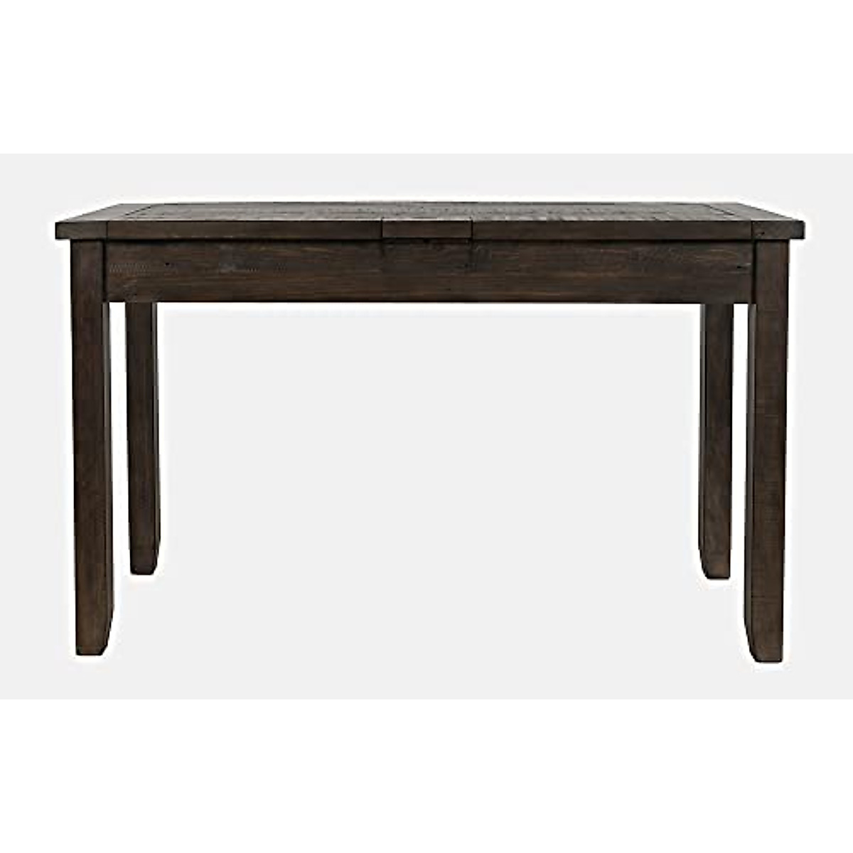 Jofran Madison County Reclaimed Pine USB Charging Farmhouse Wood Office Desk, Barnwood Brown