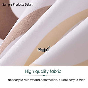 Mugod Pink Flamingo Shower Curtains Seamless Pattern Flamingo Standing on Tropical Leaves and White Background Decorative Bathroom Waterproof Fabric Shower Curtain with 12 Hooks 60 x 72 Inches