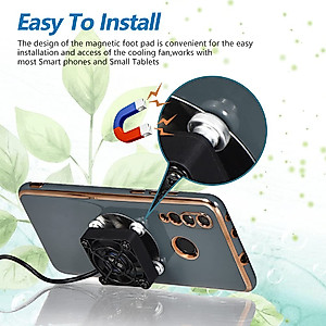 SCCCF Dual 40mm USB Fan with 3 Speeds Adjustable 5V PC Fan Mini Case Fan Quiet Computer Fan Compatible for PC, TV Box, Router, Xbox, Playstation