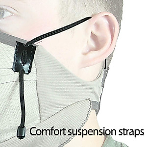 ATV TEK, Bandana Style Dust Masks with Suspension Straps and 3D Nose Box - Camo, 20"