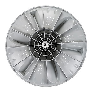 COmepa Compatible for Midea (S Washing Machine Impeller Plate Water Leaf 38cm 11 Teeth MB75-6000D(S) MB70-8000