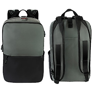 AP Ascentials Pro Boss, Travel Backpack, Business Backpack for Men, Laptop Backpacks, with 16'' Laptop Sleeve, Backpack for school