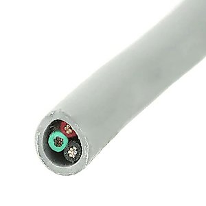Jameco ValuePro 3-Conductor 24AWG Shielded Multi-Conductor Cable with Drain Wire 100-Foot Reel UL2464