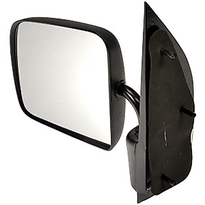 Dorman 955-004 Driver Side Manual Door Mirror Compatible with Select Ford Models, Black