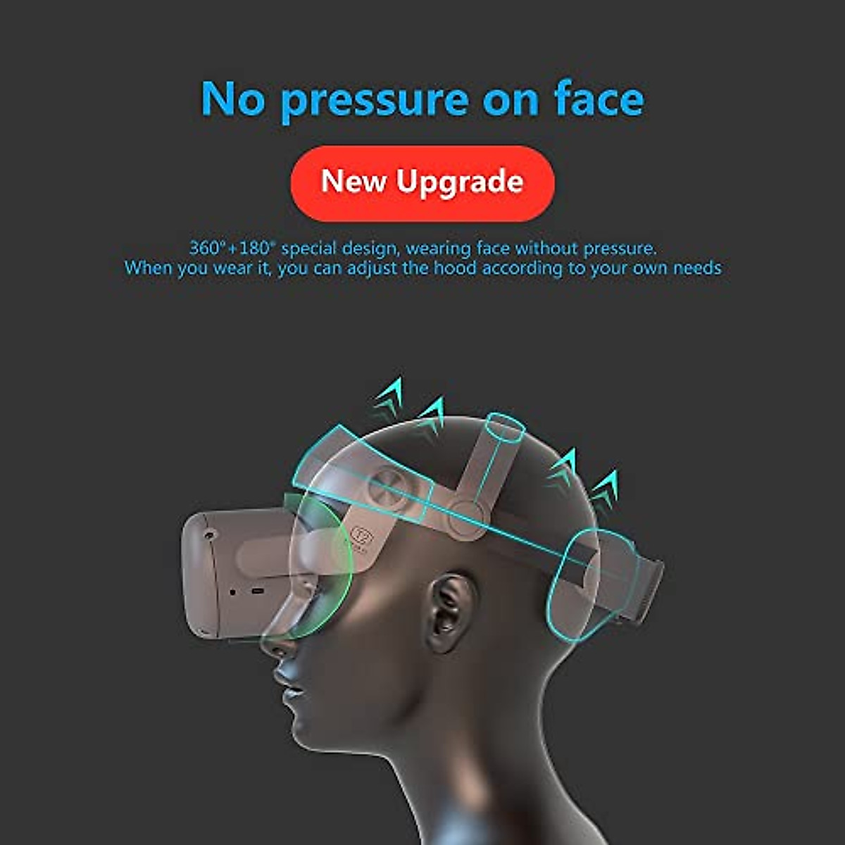 VIBY VR T2 Adjustable Improve Comfort Headset Accessories