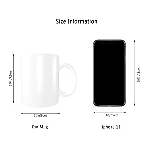 Hasdon-Hill Floral Nonna Coffee Mug, Mother's Day Gift for Italian Grandma, 11 oz White