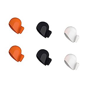 Oladance Ear Supporters for Oladance Open Ear Headphones, More Secure Fit and Anti Fall-Off, 3 Pairs Ear Support Accessories for Open Wearable Stereo (Blue/Orange/White)