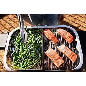 Weber Lumin Outdoor Electric Barbecue Grill, Black - Great Small Spaces such as Patios, Balconies, and Decks, Portable and Convenient