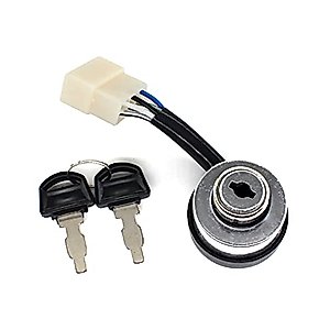 USPEEDA 6-Wire Generator Ignition Key Switch for Portable Generator PG6WIKWELEC
