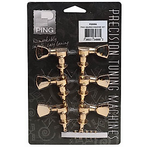Ping P2655A Geared Individual Tuning Machines, Gold