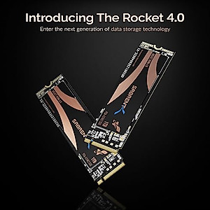 SABRENT 1TB Rocket Nvme PCIe 4.0 M.2 2280 Internal SSD Maximum Performance Solid State Drive with Heatsink (Latest Version) (SB-ROCKET-NVMe4-HTSK-1TB).