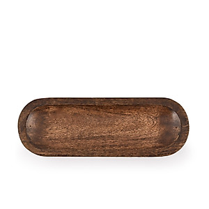 Kaizen Casa Incense Burner Stick Holder Ash Catcher Wooden Handmade Modern Gift Wood Home Decor Size 11 X 4 X 1.2Inches