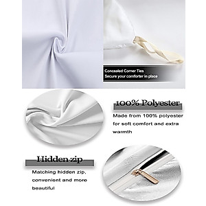 EIANLAI Printed Duvet Quilt Cover Super Bedding Bed Set Cute Dog Soft Comforter Microfiber with Zipper Closure Great Match with Any Home Decor(1 Duvet Cover & 2 Pillowcases)-Twin