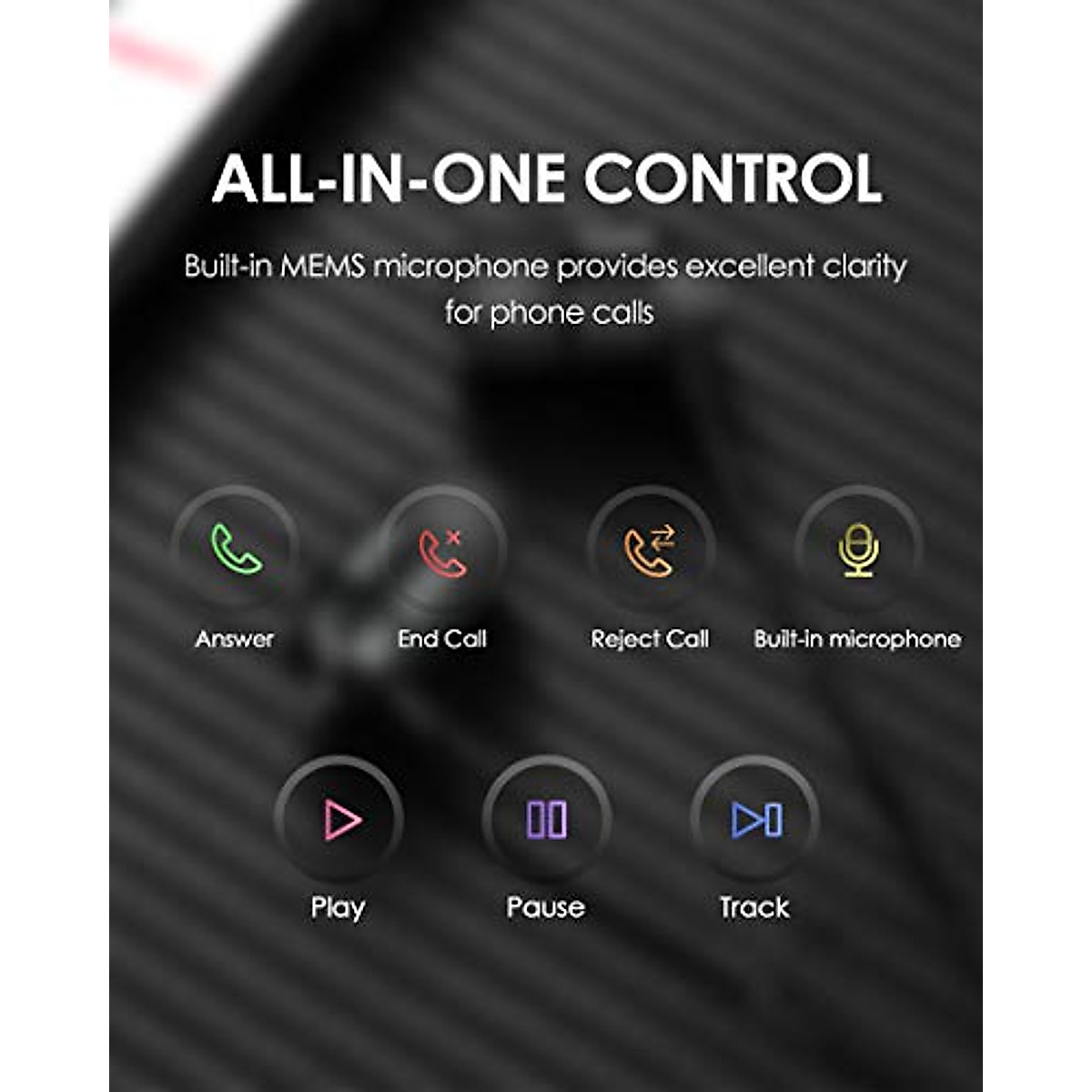 PALOVUE Lightning Headphones Earphones Earbuds in-Ear Magnetic MFi Certified with Microphone Compatible iPhone 14 13 12 11 Pro Max iPhone X XS Max XR iPhone 7 8 Plus iPad Metallic Black