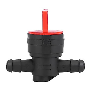 Akozon 5pcs 1/4" Lawnmower, Fuel Gas Tank Shut Off Valve Cut Off Switch Cut-Off Garden Brush Cutter Accessory Replacement Part